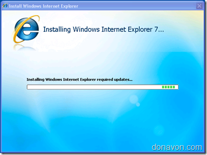 Run IE6, IE7 and IE8 Side-by-Side on Windows 7 RTM - West, Donavon West